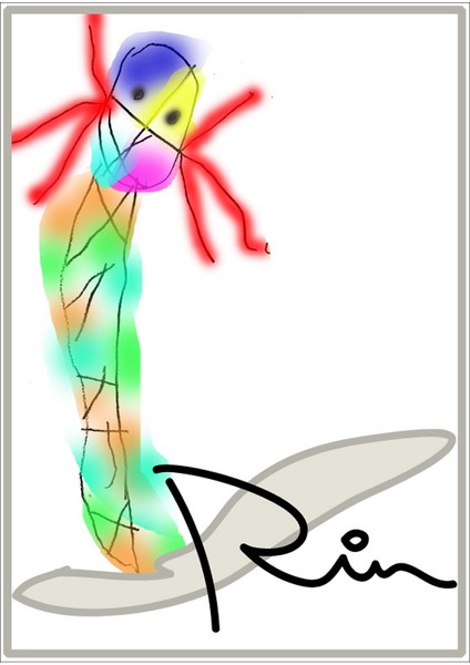 「monster rin」 by 貴流・kiryu｜Artmeter｜暮らしを彩るアートが、きっと見つかる