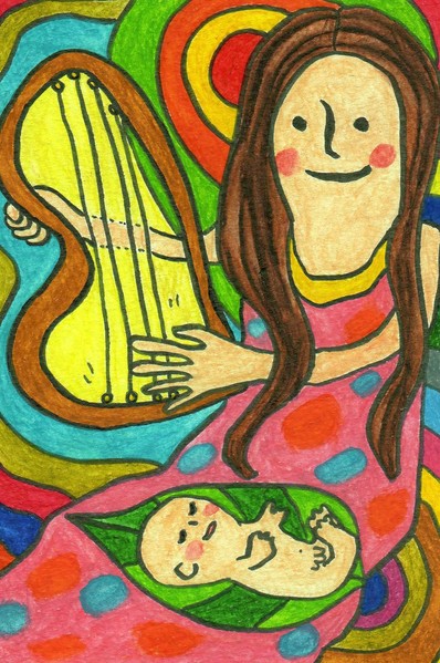 「mammy and baby」 by kai｜アート・絵画の販売(通販)サイト Artmeter - 国内最大級のインディーズアート専門 ...