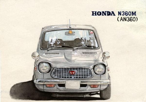 「N360M」 by カワムラアキヒロ｜Artmeter｜暮らしを彩るアートが、きっと見つかる