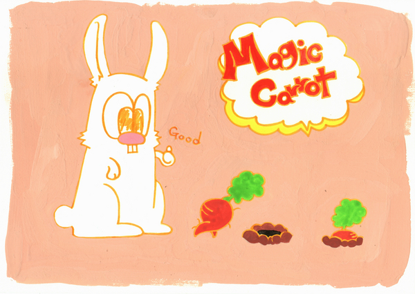 「Magic Carrot」 by 春蜜柑｜Artmeter｜暮らしを彩るアートが、きっと見つかる