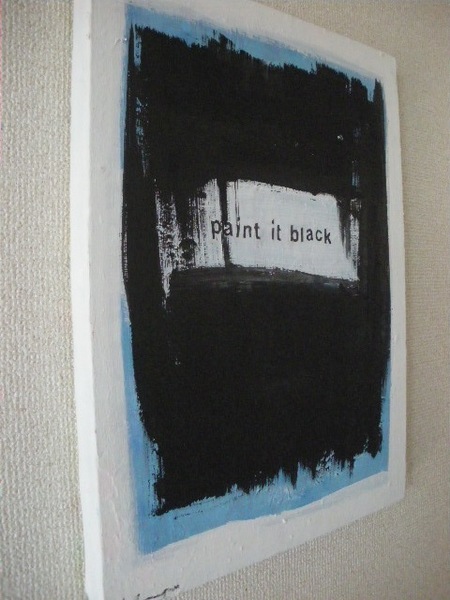 「paint it black」 by johnnyxxx｜アート・絵画の販売(通販)サイト Artmeter - 国内最大級のインディーズ ...